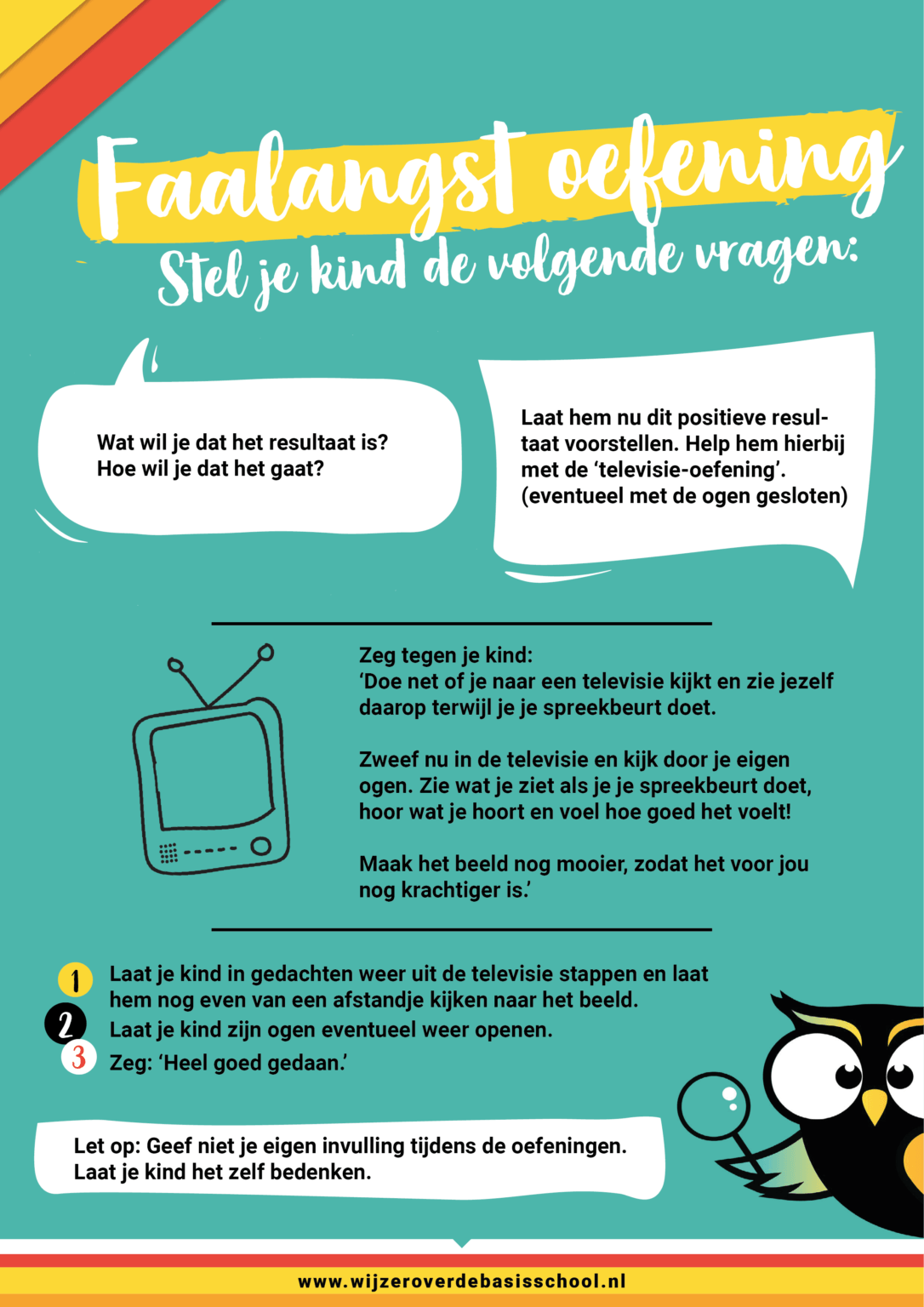 Faalangst bij kinderen (uitleg en oefeningen)