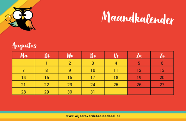 Kalender lezen - hoe doe je dat? Handige tips en leuke video's.