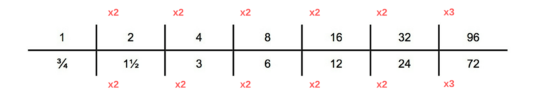 Hoe bereken je verhoudingen? - Verhoudingstabel