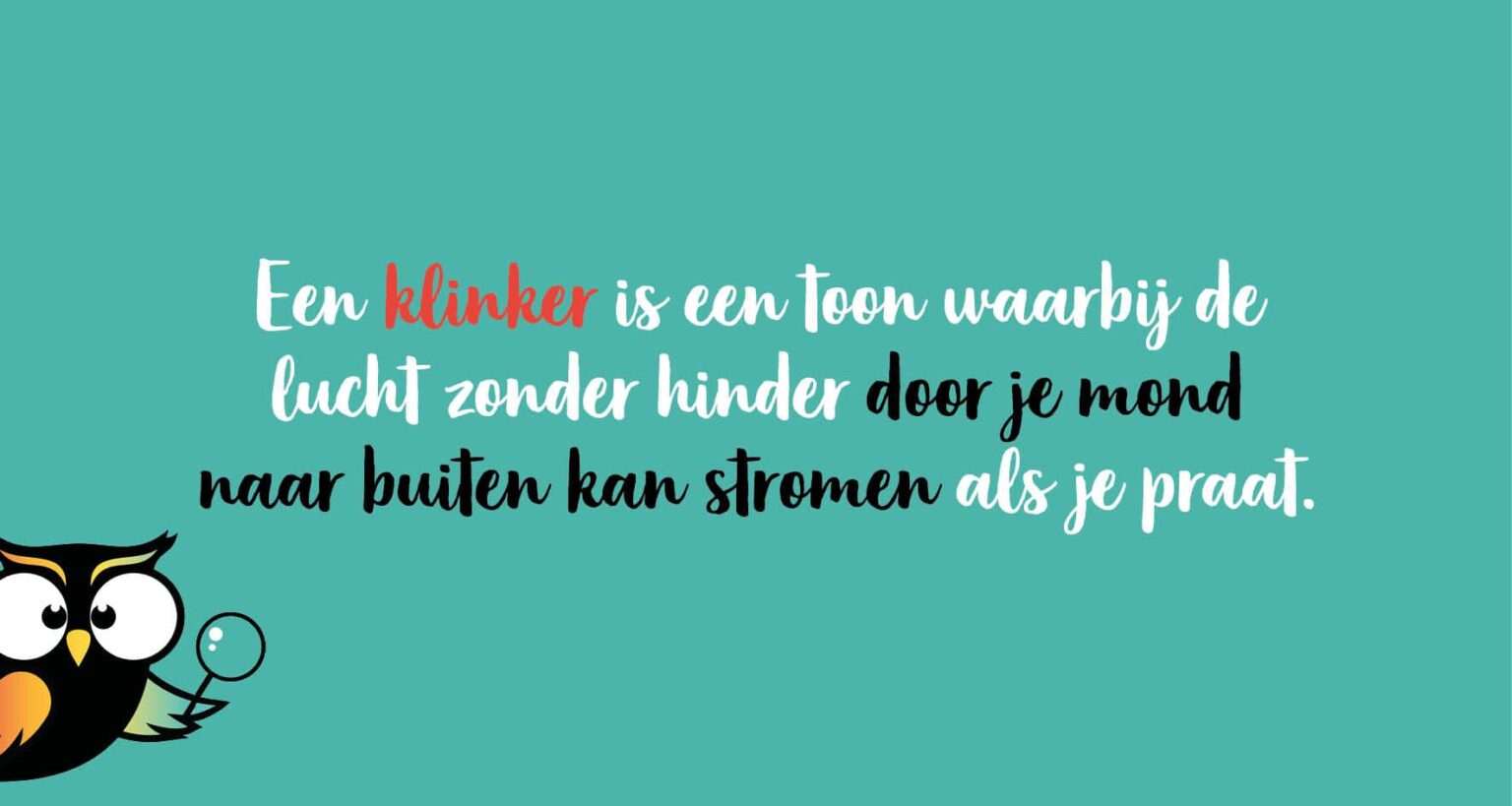 Klinkers en medeklinkers: een handig ezelsbruggetje