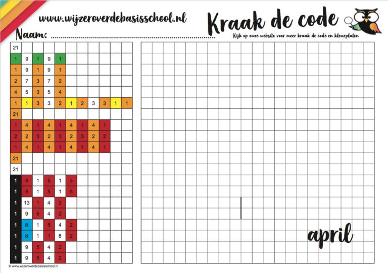 Kraak de code lente (en kleurplaten) PDF downloaden