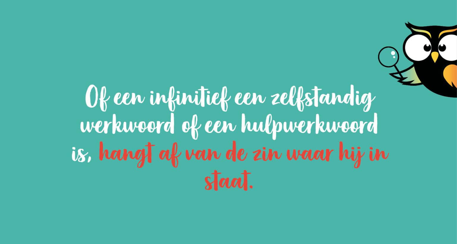 Wat is een infinitief? De beste uitleg over de infinitief