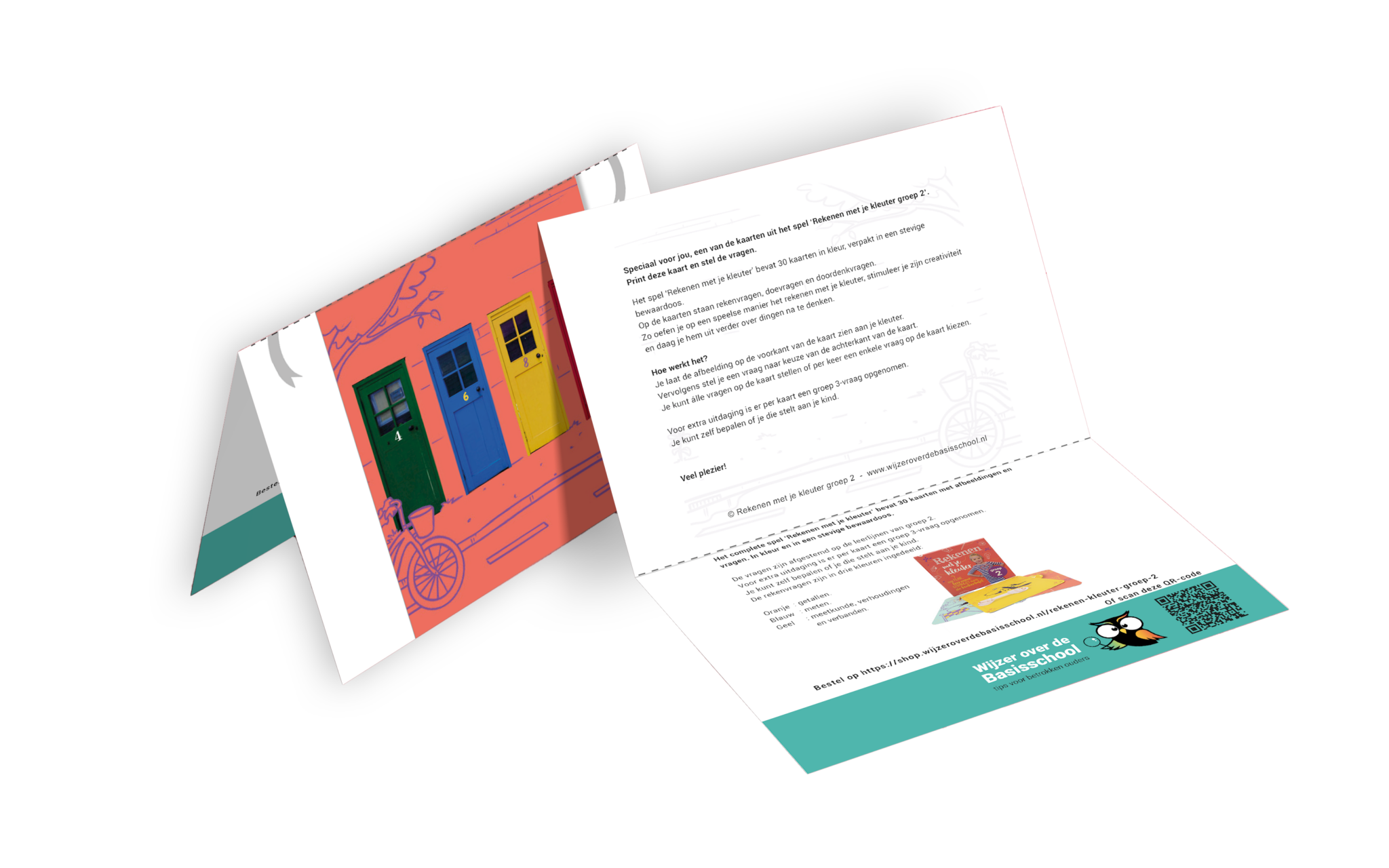 Kaart Rekenen met je Kleuter (groep 2)