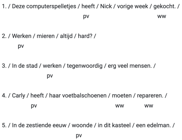 Wat zijn zinsdelen? Oefenen en uitleg - Wijzer over de Basisschool