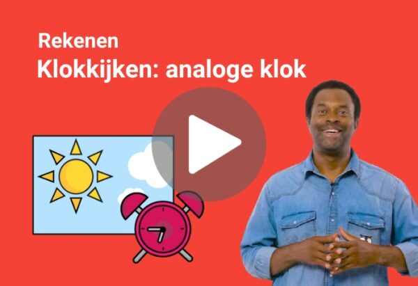 Klokkijken leren: hele uren aflezen van analoge en digitale klok