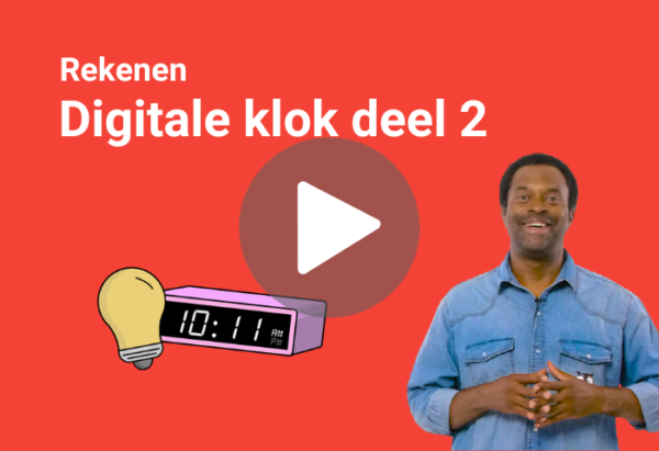 Klok leren kijken – minuten en seconden aflezen